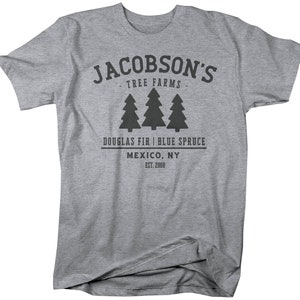 Men's Personalized Tree Farm Shirt Christmas Tree Shirt Farmer Gift ...