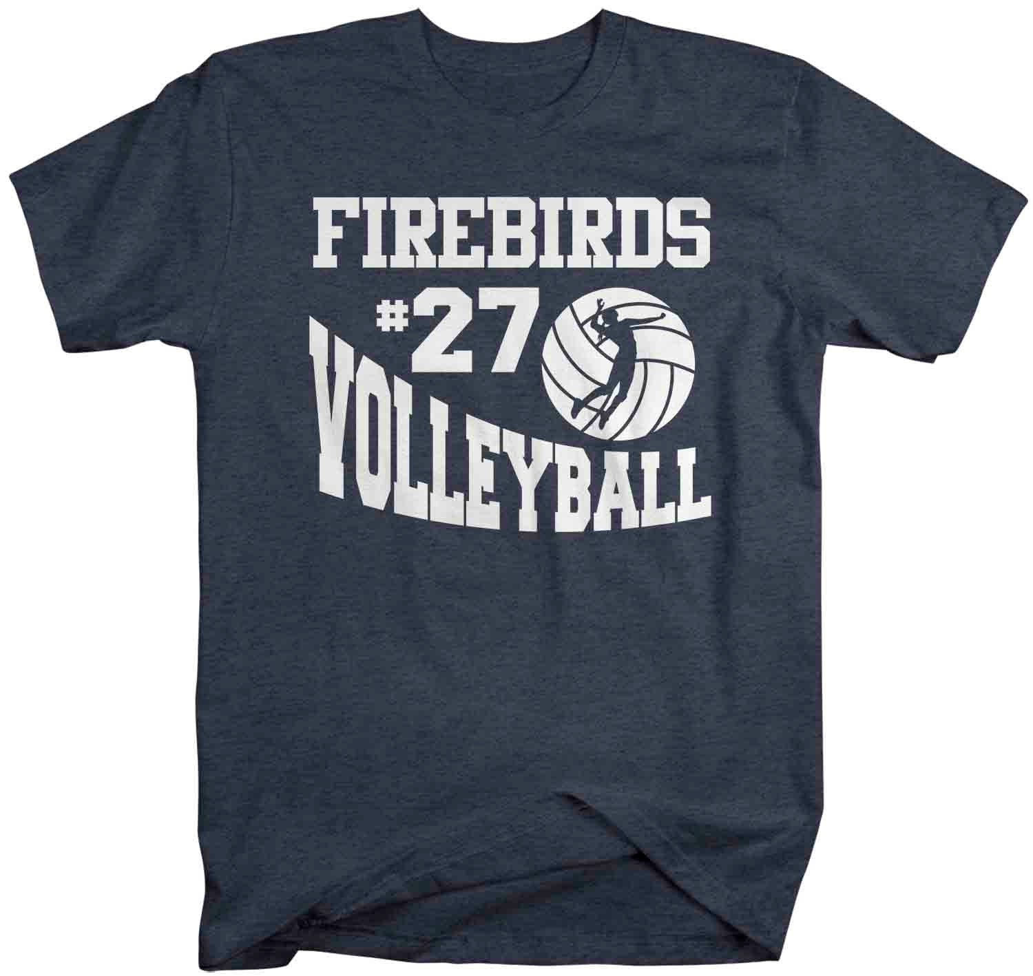 Men's Personalized Volleyball T Shirt Custom Volleyball | Etsy