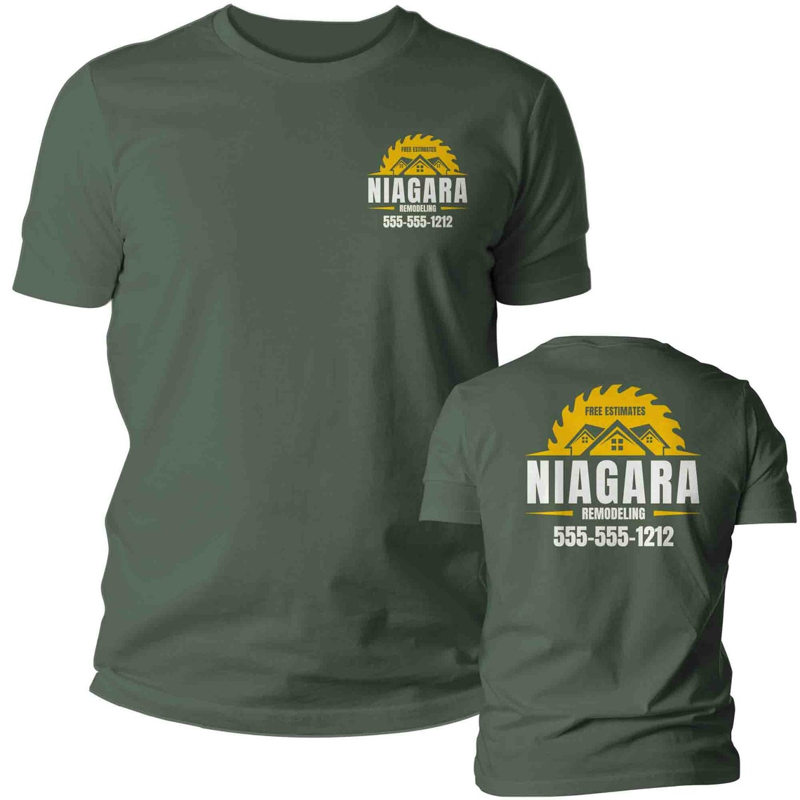 Custom Construction T-shirt: Personalized Contractor Gift - Etsy