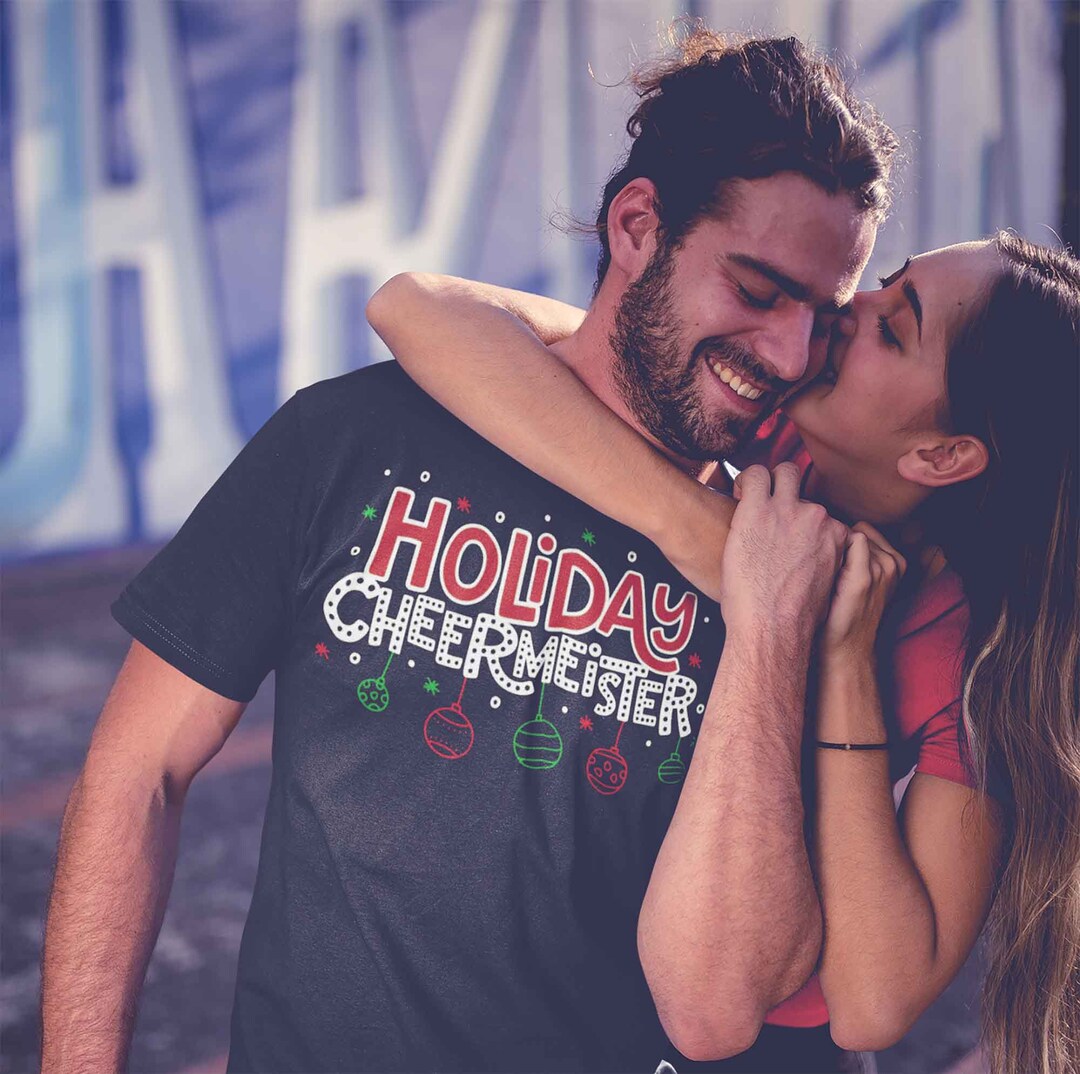 Men's Funny Christmas T Shirt Holiday Cheermeister Shirt Christmas ...