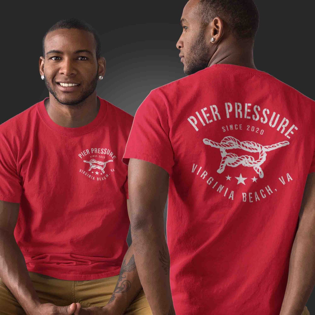 Men's Personalized Boat Crew Shirts Custom Line Rope Knot Yacht Captain ...