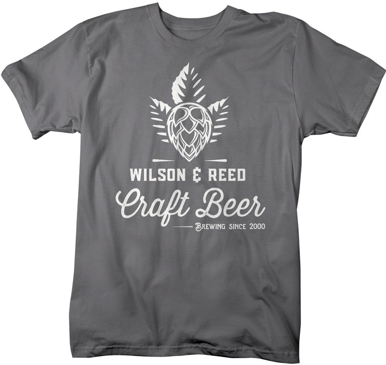 Men's Personalized Beer T-shirt Custom Brewery Shirt - Etsy