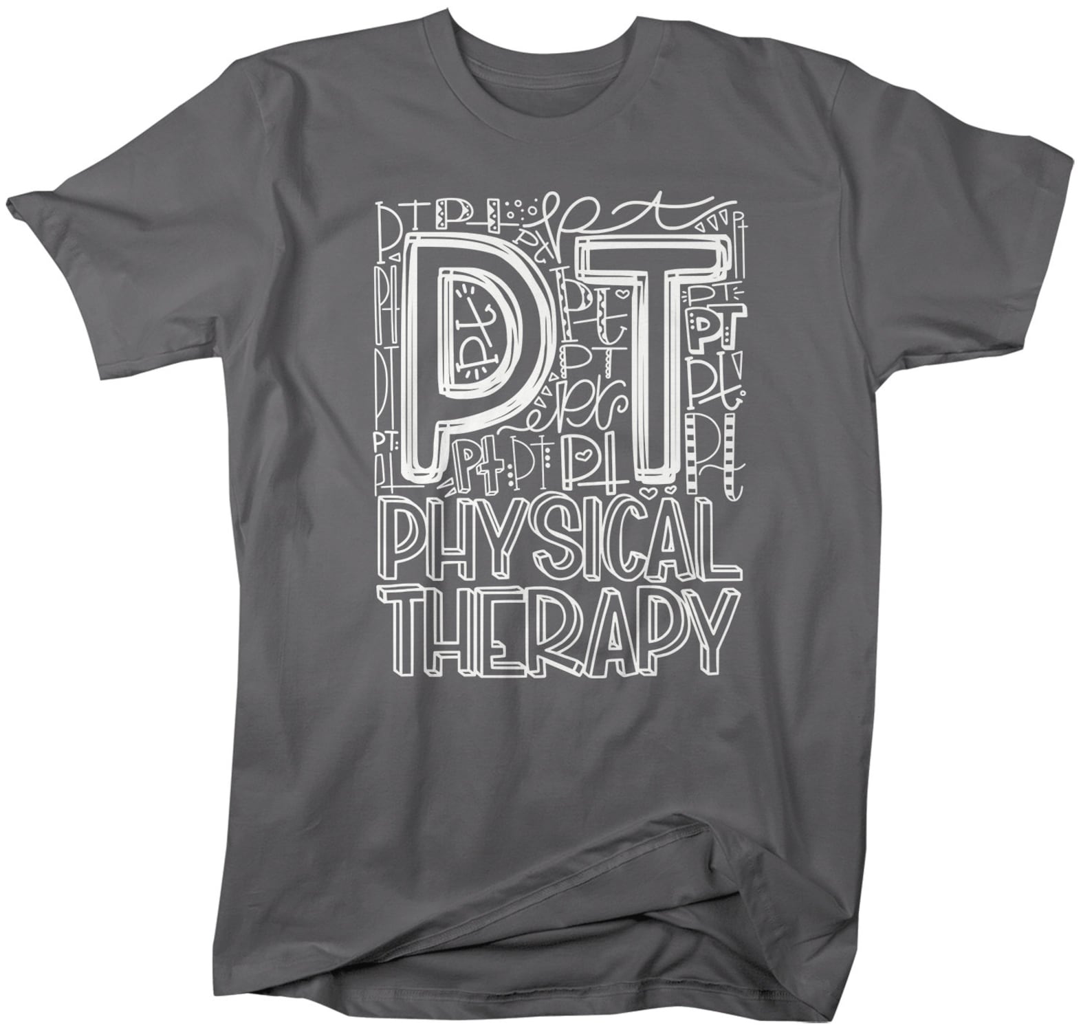 Men's Physical Therapy T Shirt PT Typography T Shirt - Etsy