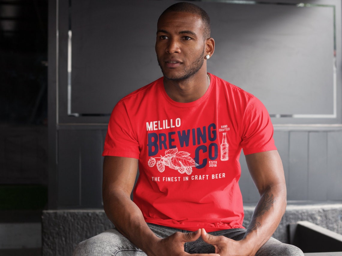 Men's Personalized Brewing Co T-shirt Brewers Shirt Brew - Etsy