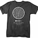 Men's Custom Star Map T Shirt Personalized Shirt Celestial Shirt ...
