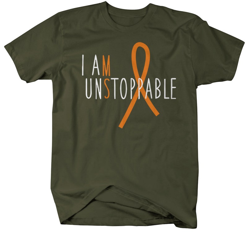 Men's MS T-shirt I Am Unstoppable Multiple Sclerosis - Etsy