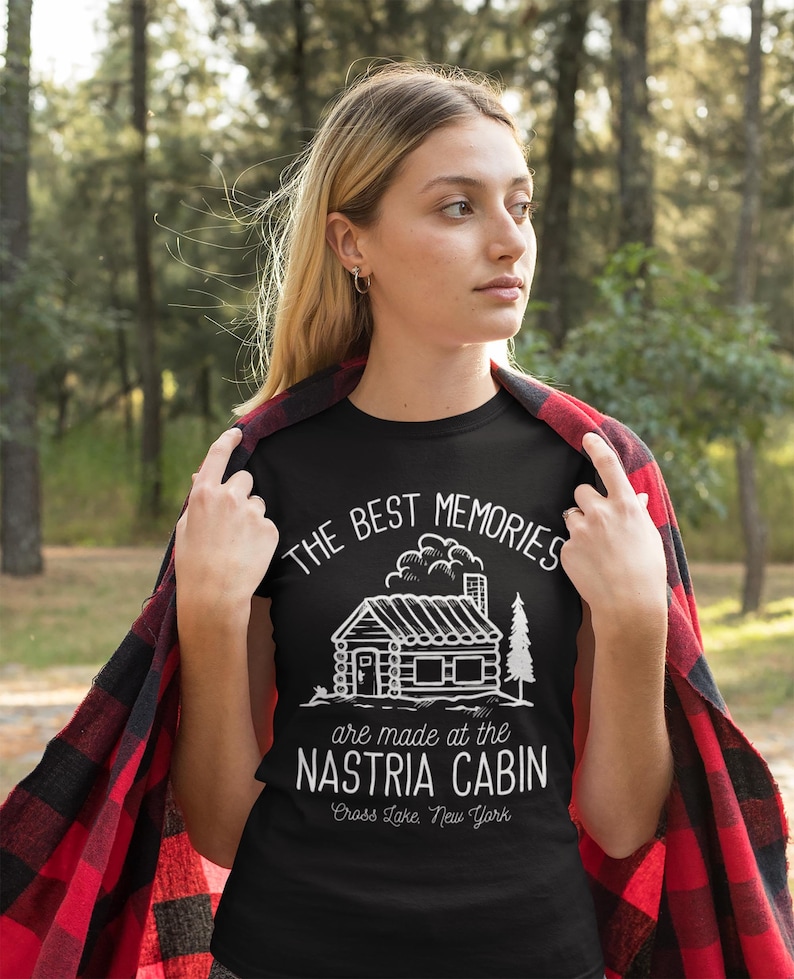 Women's Personalized Cabin T Shirt Life is Better at Cabin - Etsy