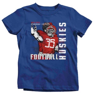 Kids Custom Football Shirt Personalized Football Modern Graphic ...