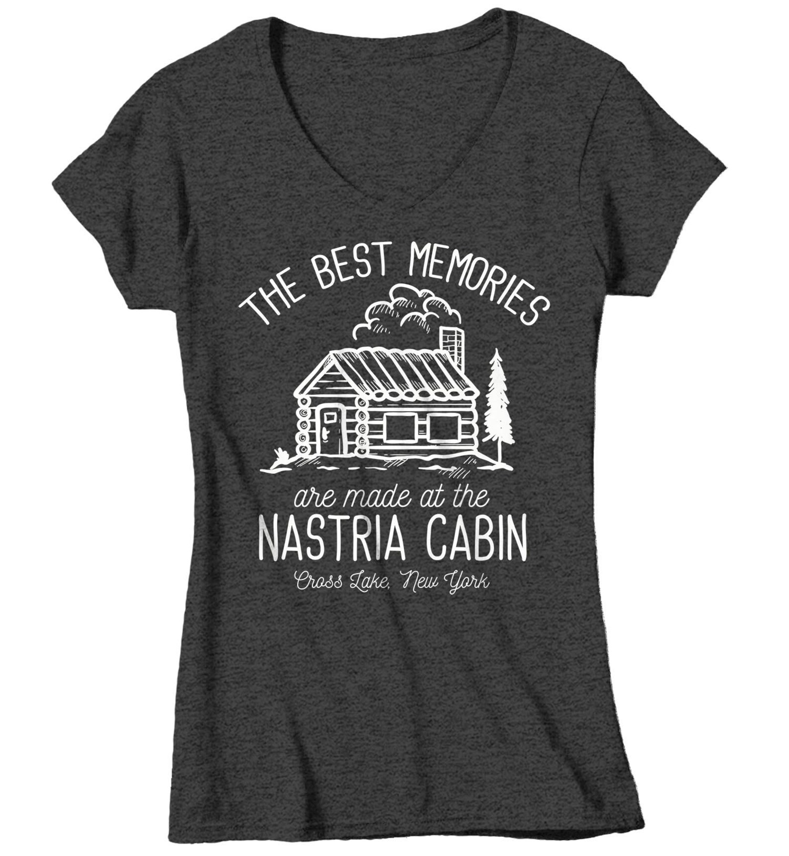 Women's Personalized Cabin T Shirt Life is Better at Cabin | Etsy