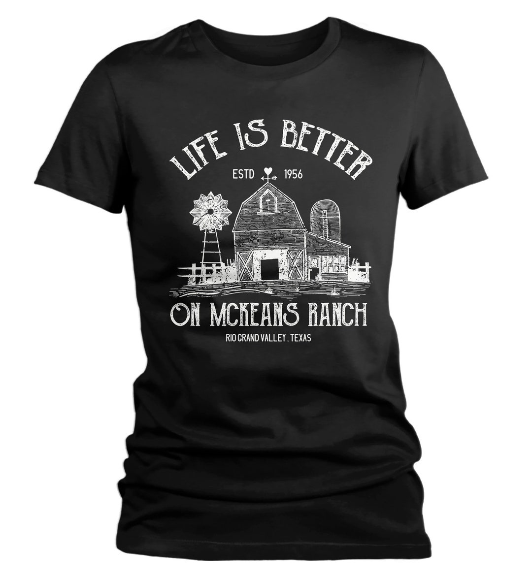 Women's Personalized Farm T-shirt Vintage Barn Farmer Shirt Custom Tee ...