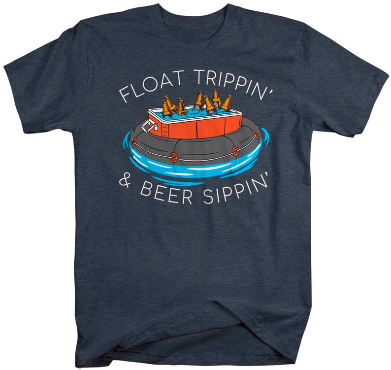 Men's Float Trippin' Shirt River Floating Shirt Beer - Etsy