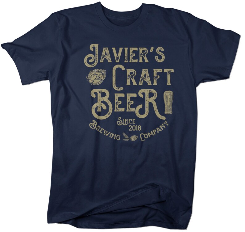 Men's Personalized Brewing T-shirt Custom Brewery Shirt - Etsy