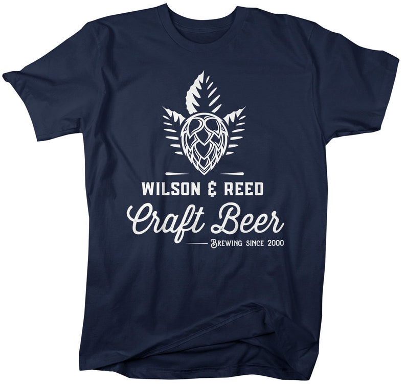 Men's Personalized Beer T-shirt Custom Brewery Shirt - Etsy
