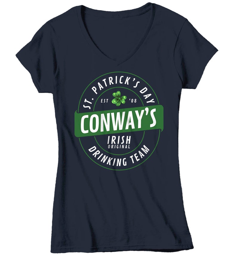 Women's Personalized Irish Shirt Drinking Team Tshirt - Etsy