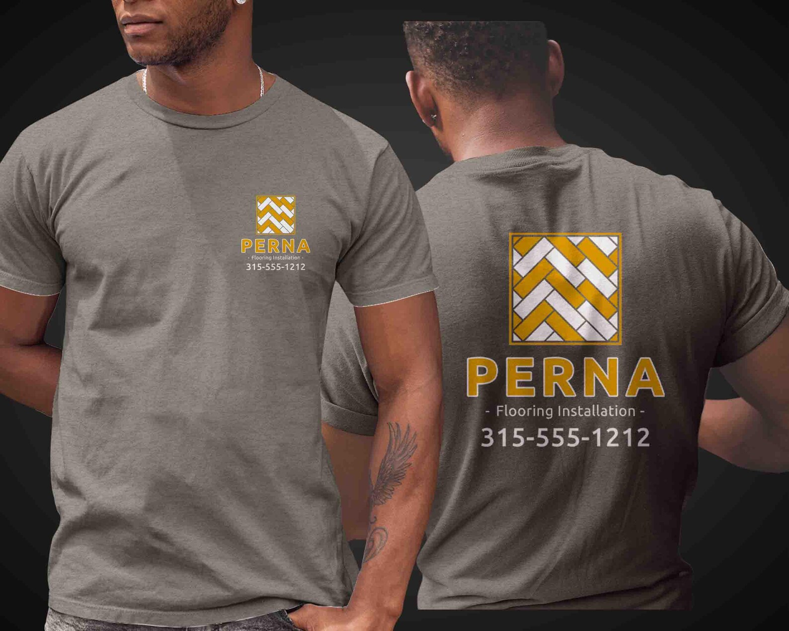 Custom Flooring Company Shirt: Personalized Install T-shirt - Etsy
