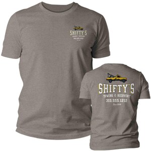 Men's Custom Towing Shirt Personalized Trucking Tow Company Recovery ...