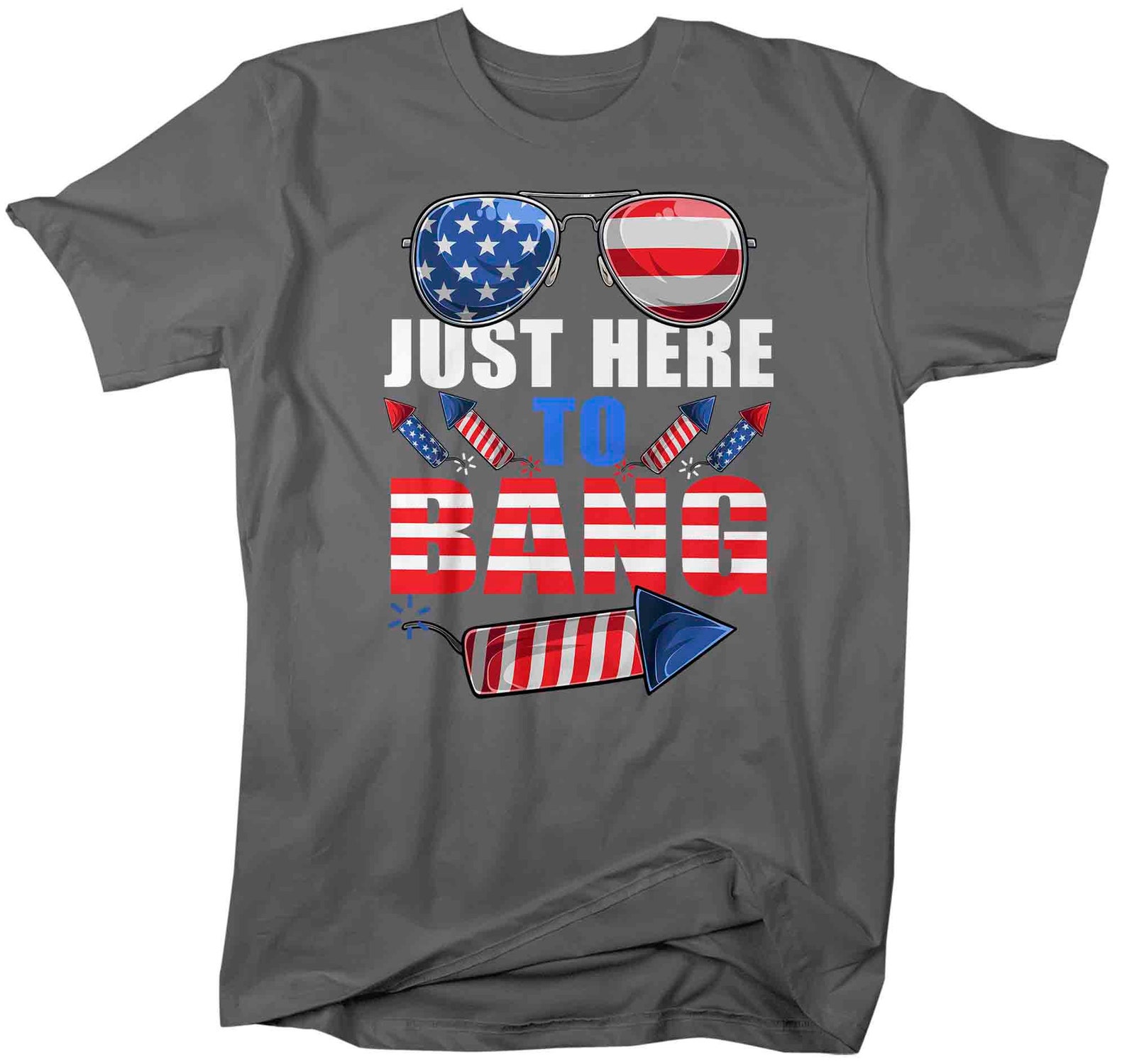 Funny 4th July T-shirt | Patriotic Fireworks, Soft Graphic Tee - Etsy