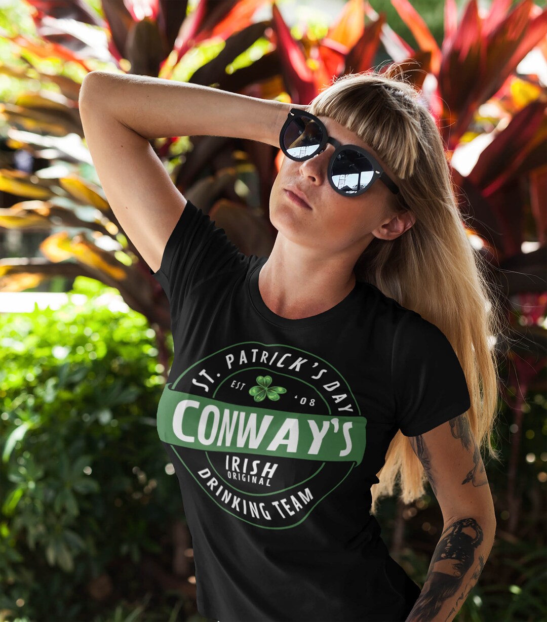 Women's Personalized Irish Shirt Drinking Team Tshirt Custom Shirt St ...