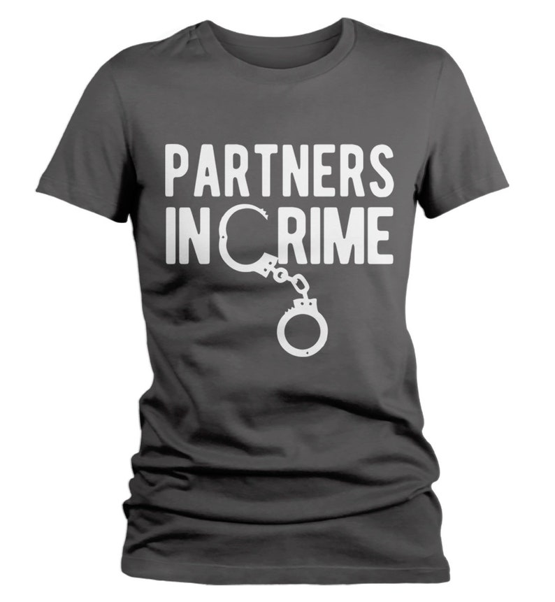 Women's Partners in Crime T Shirt Best Friends Shirt - Etsy