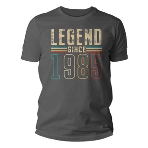 Legend Since 1985 T-shirt: Retro 40th Birthday Gift - Etsy