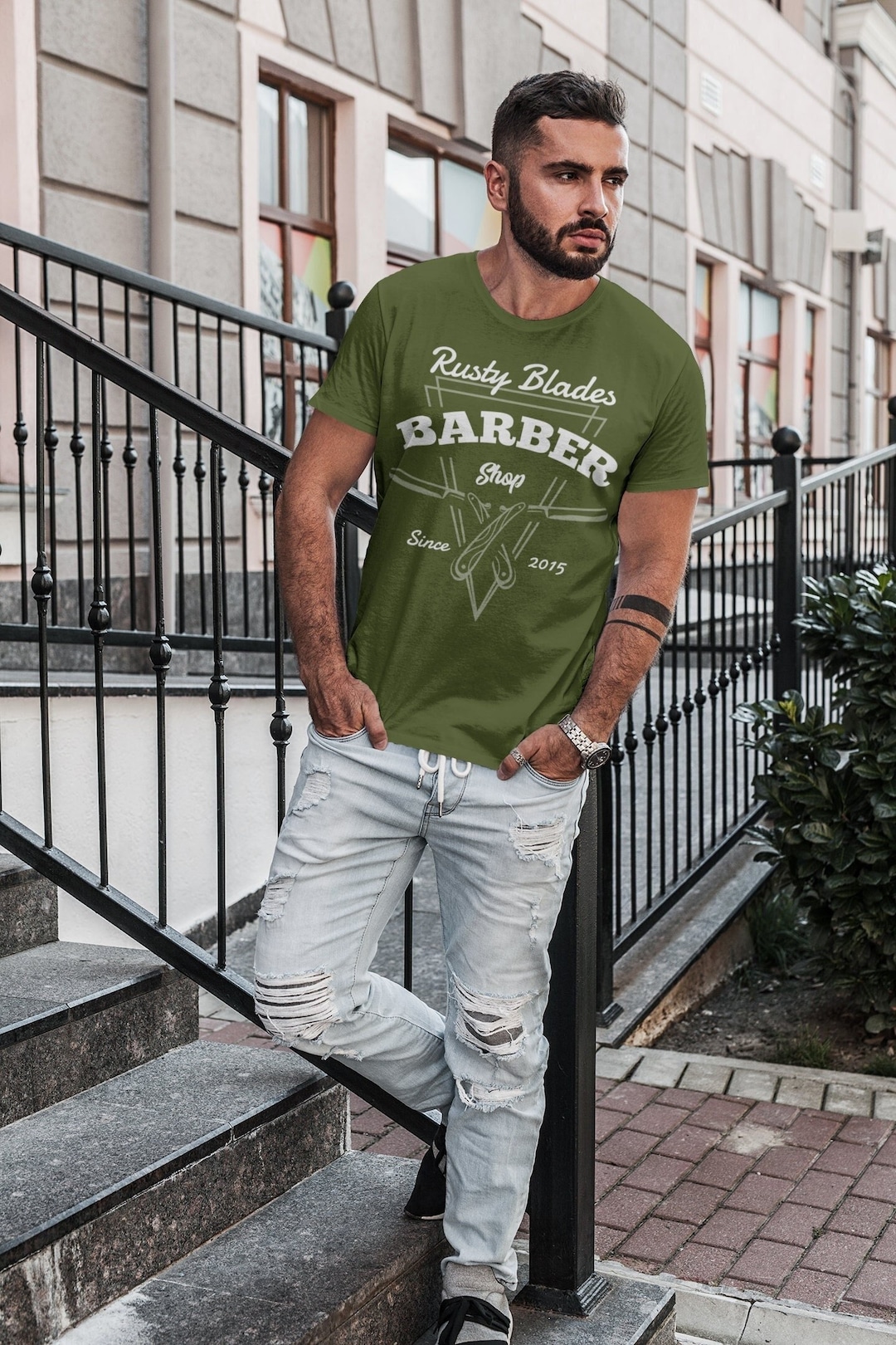 Men's Personalized Barber Shirt Barbershop T Shirt Gift - Etsy