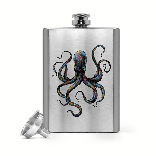 Silver Flask - Etsy