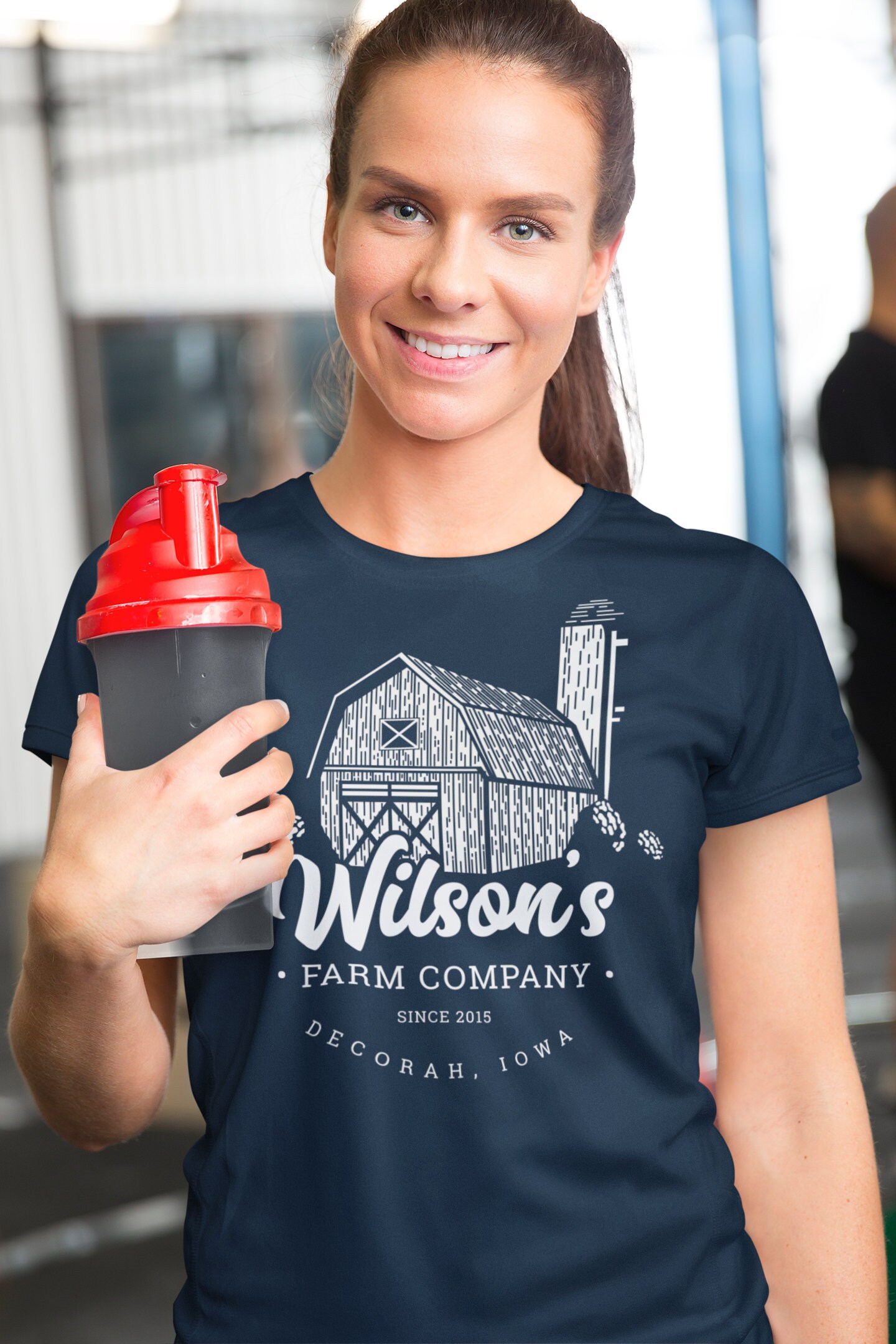 Womens Personalized Farm Shirt Barn Farming Shirt Etsy