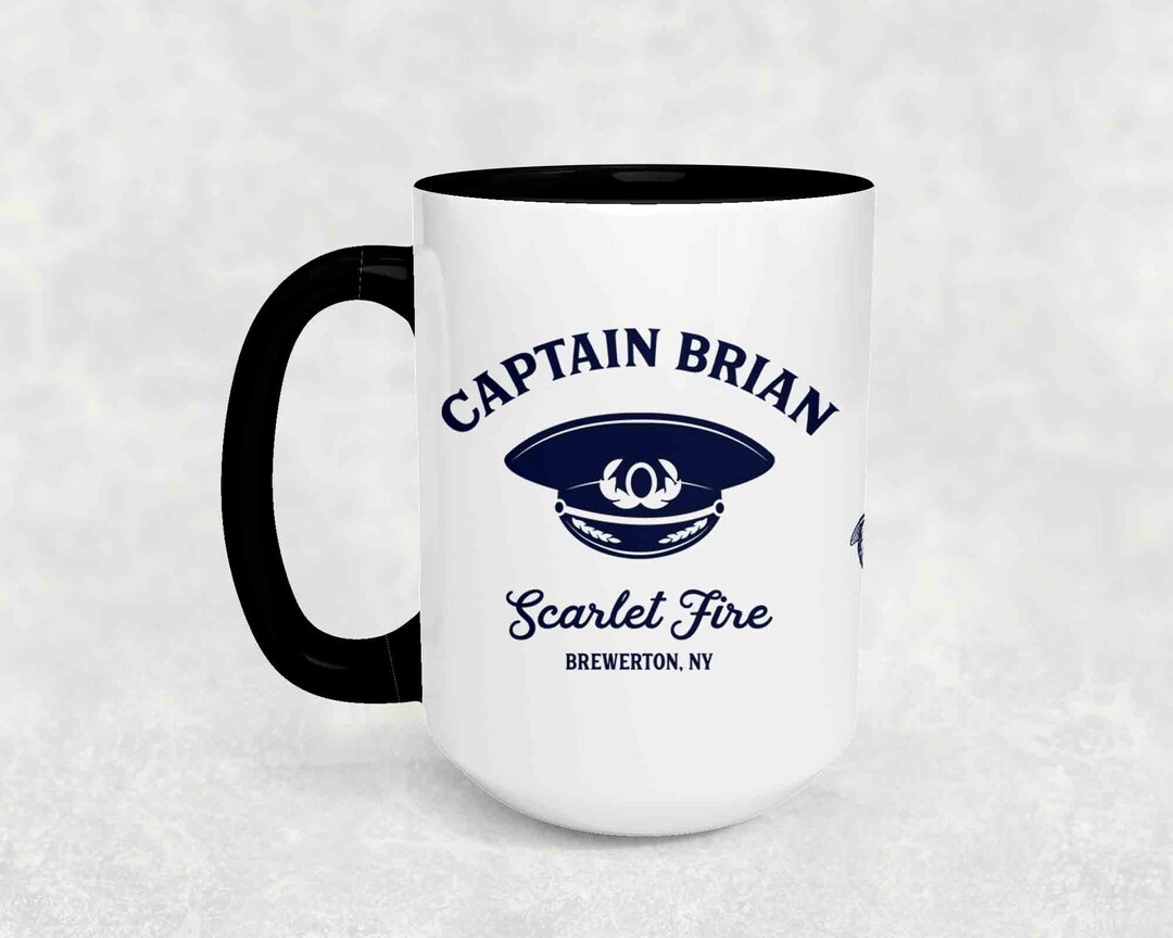 Personalized Captain Coffee Mug Boater Gift Cup Boat Accessories Custom ...