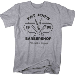 Men's Personalized Barber Shirt Barbershop T Shirt Gift for Barber ...