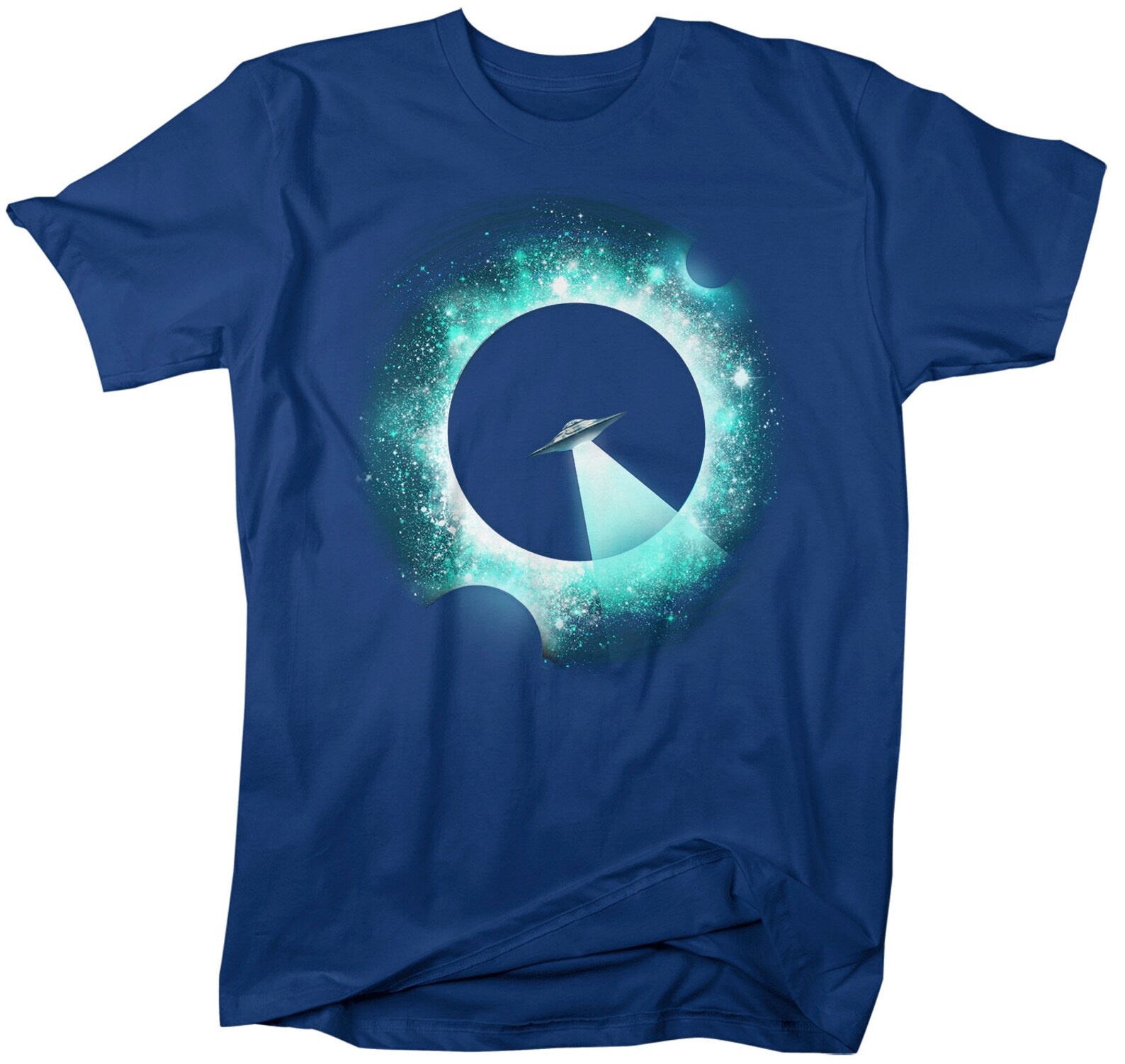 Men's UFO T Shirt Alien Shirts Black Hole Shirts Space | Etsy