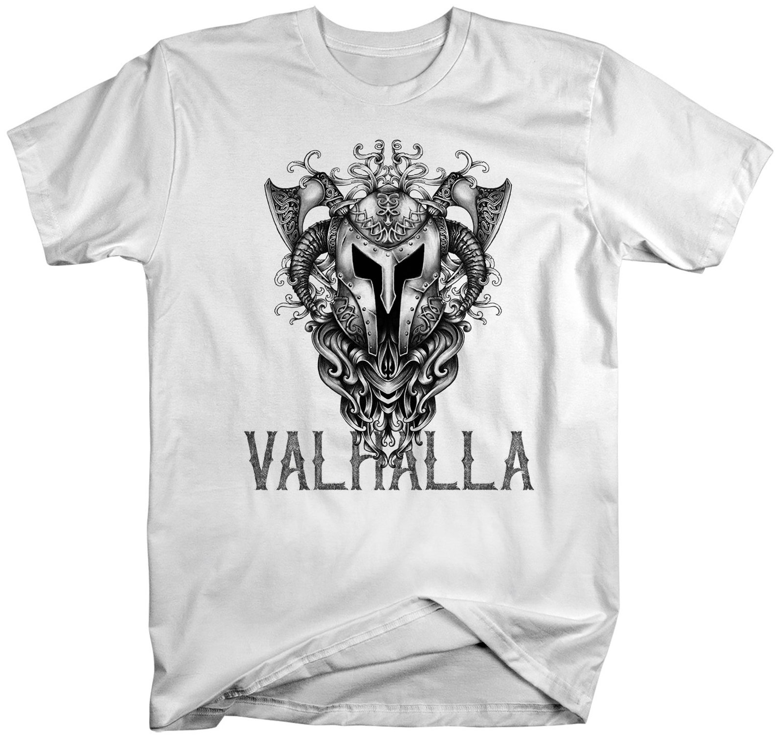 Men's Viking T Shirt Valhalla Viking Shirt Warrior Shirts - Etsy