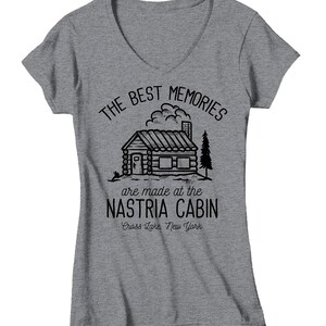 Women's Personalized Cabin T Shirt Life is Better at Cabin - Etsy