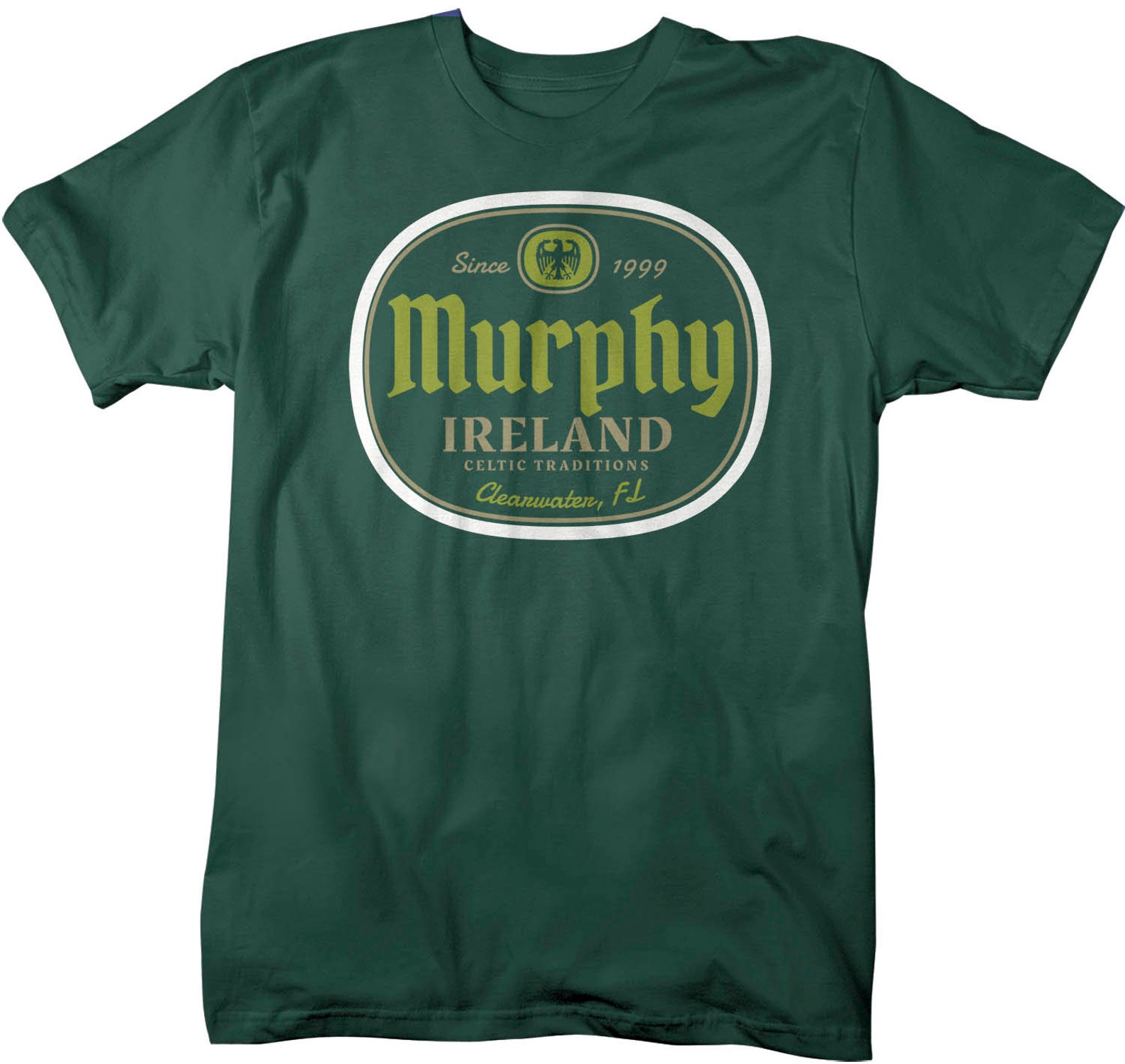 Men's Personalized Irish Shirt Family Name Custom Shirt St - Etsy