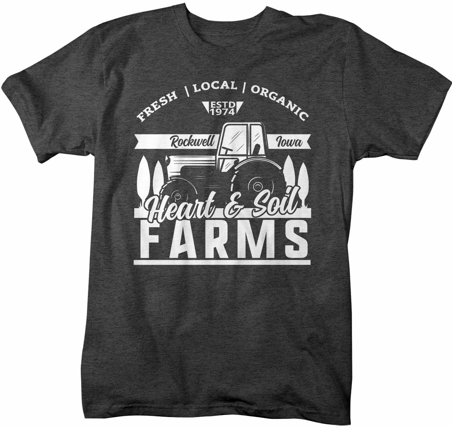 Men's Personalized Farm T Shirt Vintage Tractor Shirt | Etsy