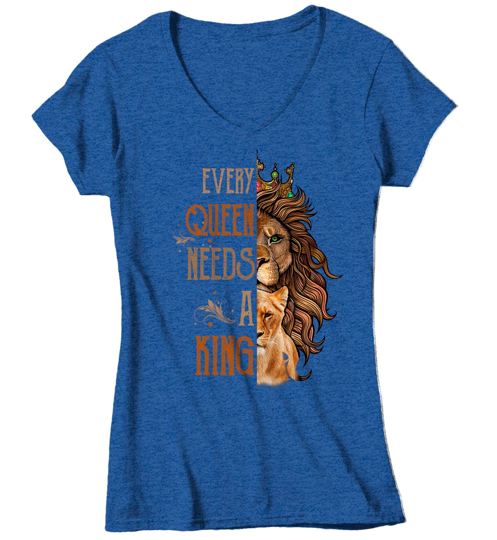 Women's Matching Lion T Shirt Couples Shirt Matching Lion - Etsy