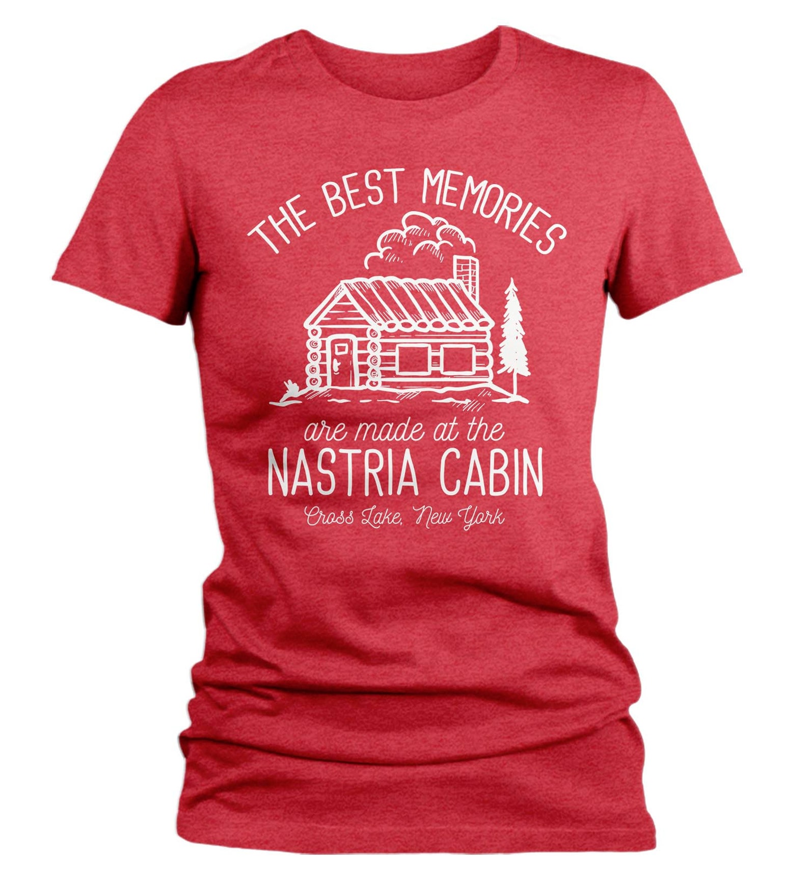 Women's Personalized Cabin T Shirt Life is Better at Cabin - Etsy