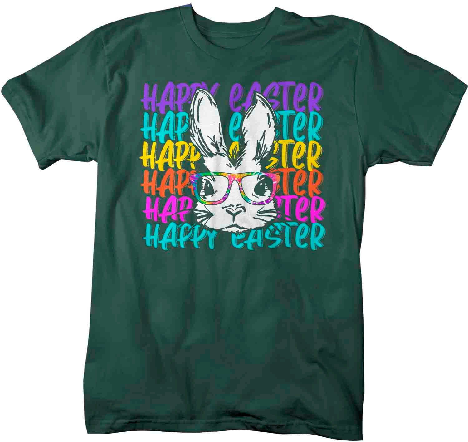 Men's Easter Shirt Happy Easter Bunny T Shirt Hipster | Etsy