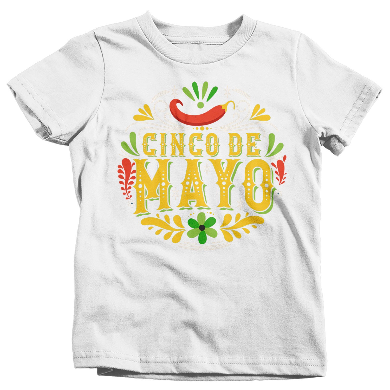 Kids Cinco De Mayo T Shirt Cinco De Mayo Artistic Shirt | Etsy