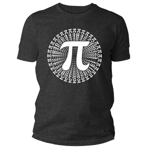 Men's Geeky Math T-shirt Here for the Pi Shirt Mathletics Tshirt ...