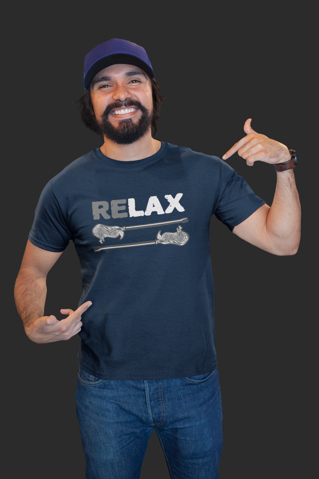 Men's Funny Relax Lacrosse T Shirt Humor Tshirt LAX Joke Player Team ...