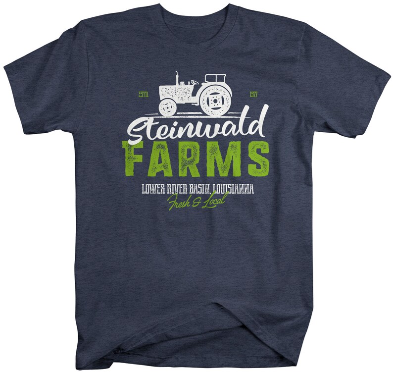 Mens Personalized Farm T Shirt Vintage Farming Shirt Etsy
