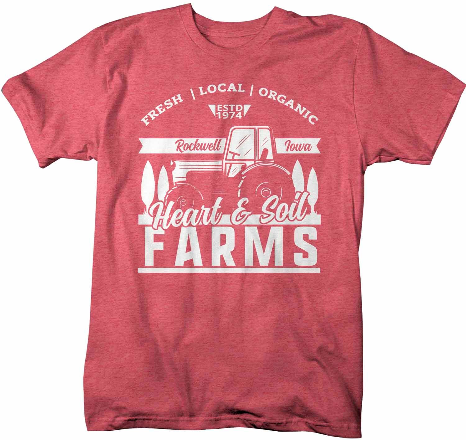 Mens Personalized Farm T Shirt Vintage Tractor Shirt Etsy
