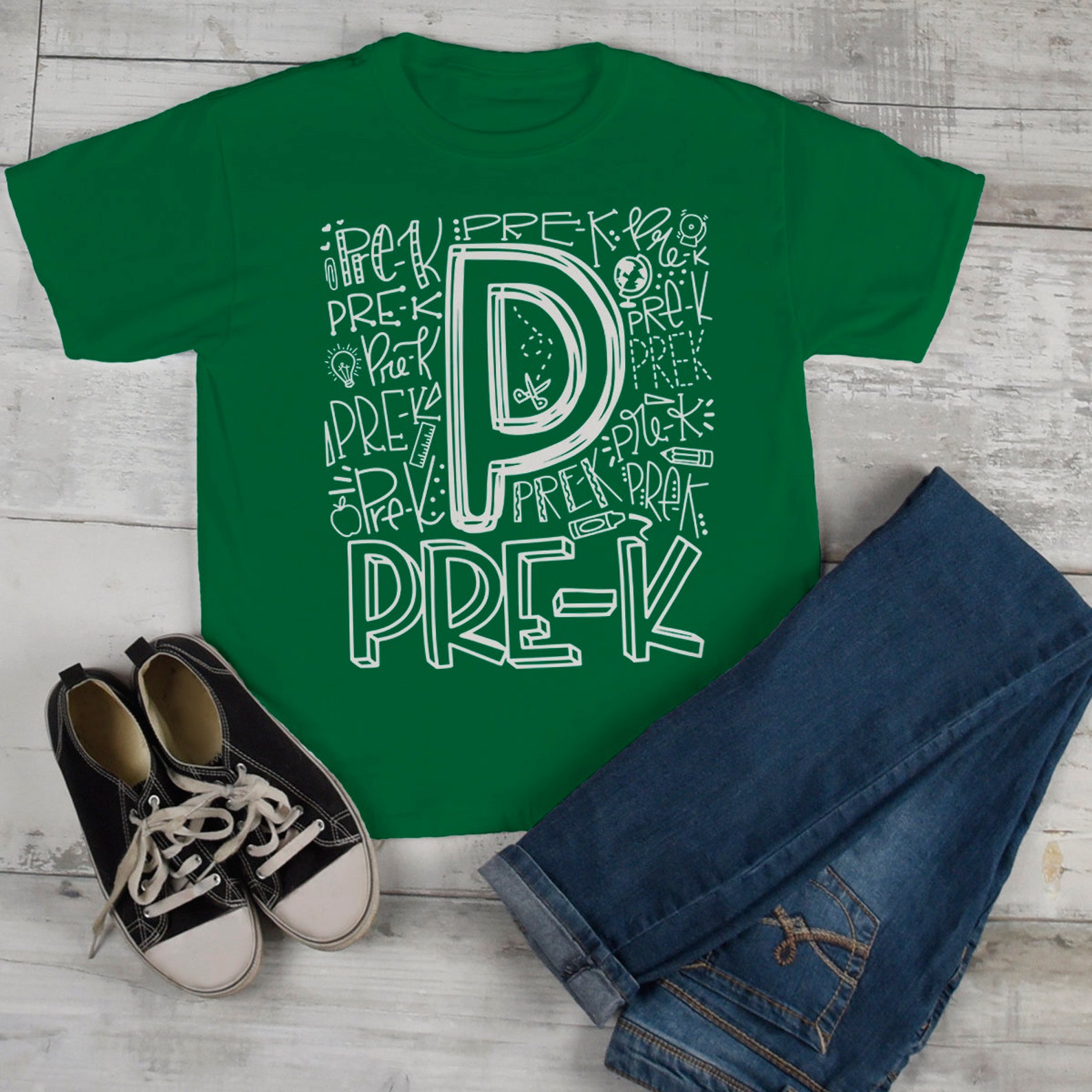 Kids Cute Pre-k T Shirt Typography Cool Tee Boy's - Etsy