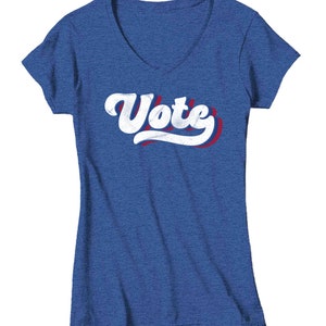Women's Vote T Shirt Feminist Women's Rights Election Shirts Political ...