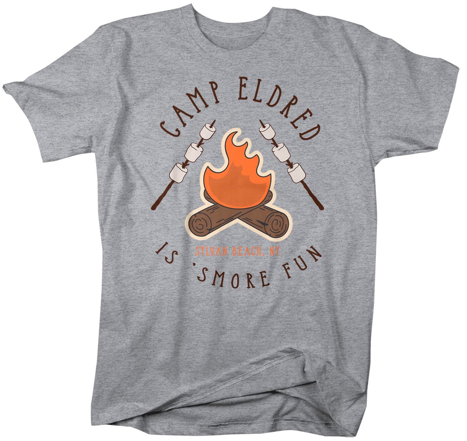 Men's Personalized Camp T Shirt Camp Shirt S'more Fun | Etsy