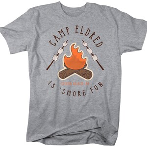 Men's Personalized Camp T Shirt Camp Shirt S'more Fun Shirt More Fun ...