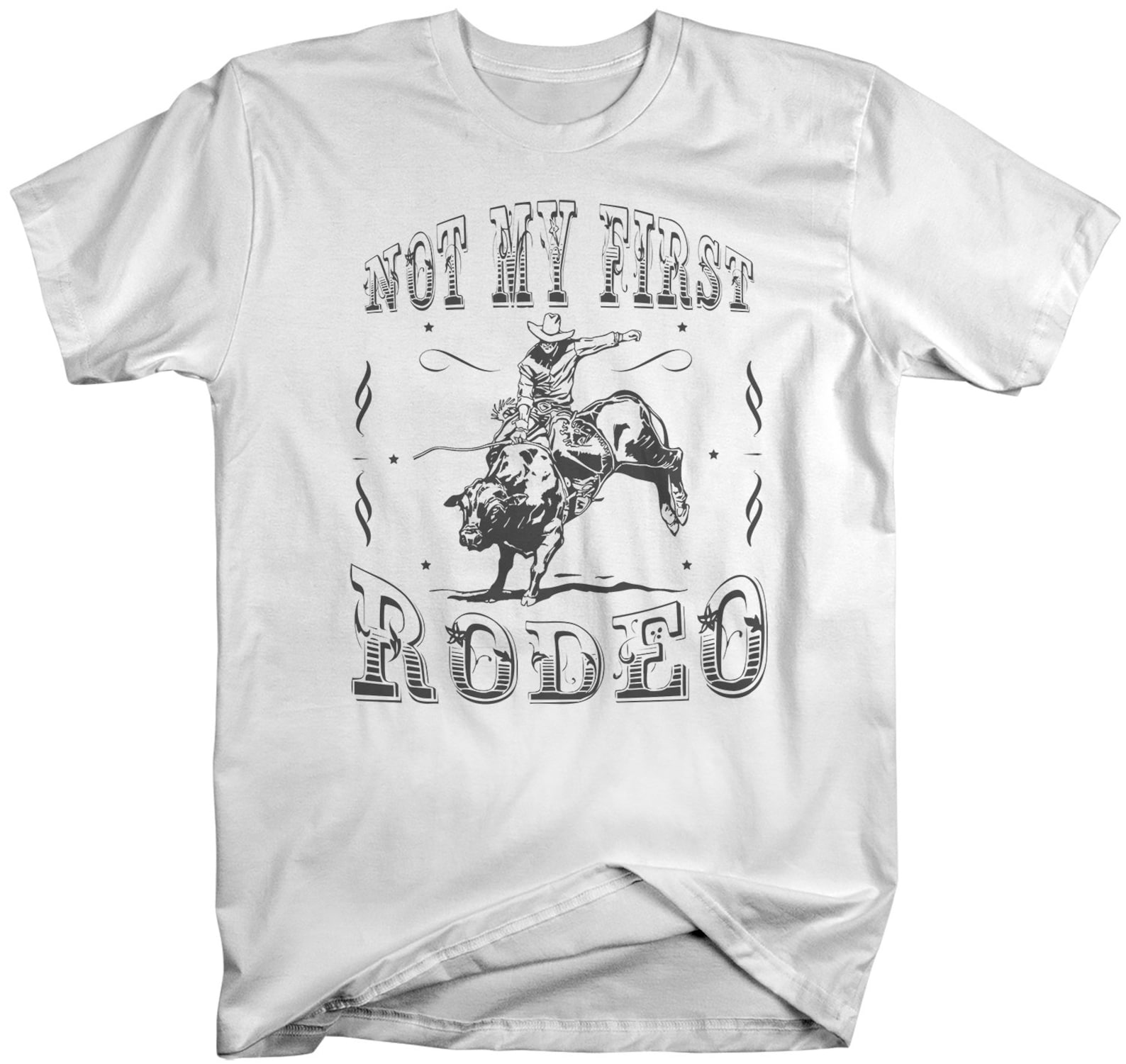 Men's Vintage Rodeo T Shirt Not My First Rodeo Shirts Wild | Etsy
