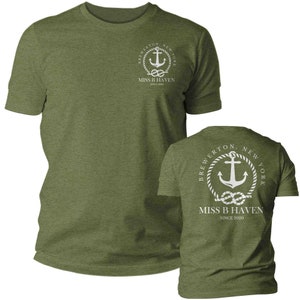 Men's Personalized Vintage Boating Shirt Personalized Yacht Captain ...