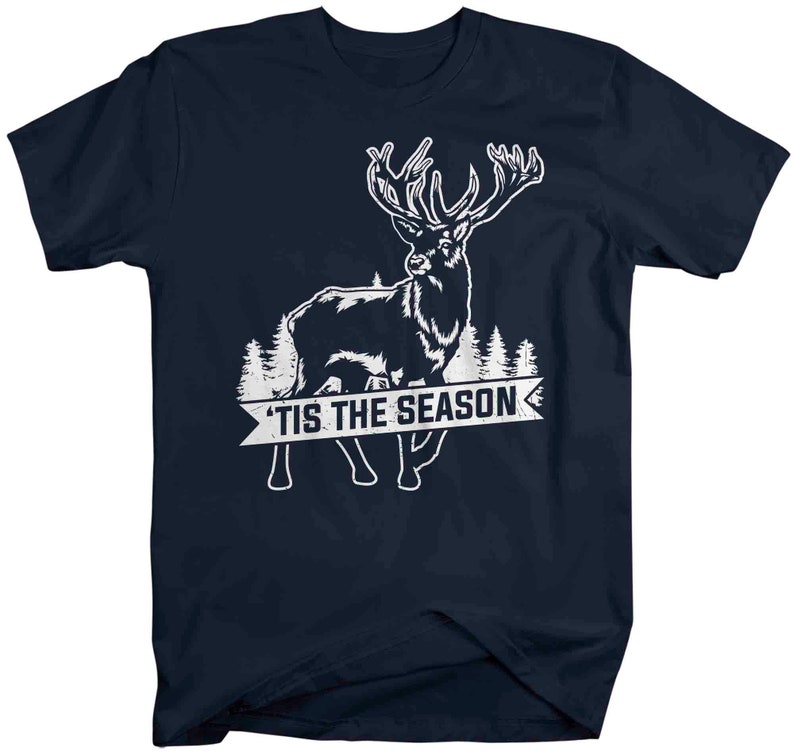 Men's Funny Hunting Shirt Tis the Season Tshirt Funny - Etsy