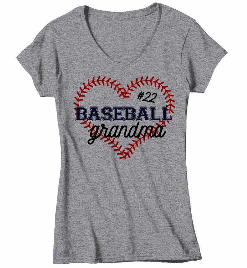Women's Personalized Baseball T Shirt Personalized | Etsy